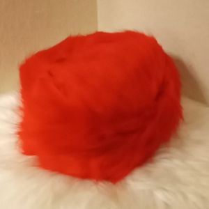 Xoxo, Carly | Accessories | Red Faux Fur Russian Toque Hat | Poshmark